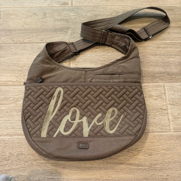 lug | Bags | Euc Lug Canopy Love Embroidered Crossbody Shoulder Bag ...